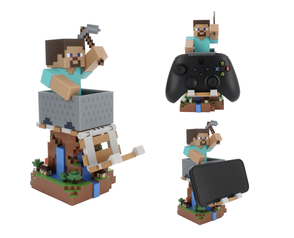 MINECRAFT - Steeve - Controller & Phone Support - 20cm : ShopForGeek ...