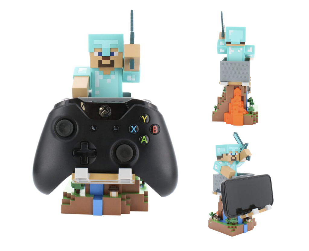 MINECRAFT - Steeve in Armour - Controller & Phone Support - 20cm ...