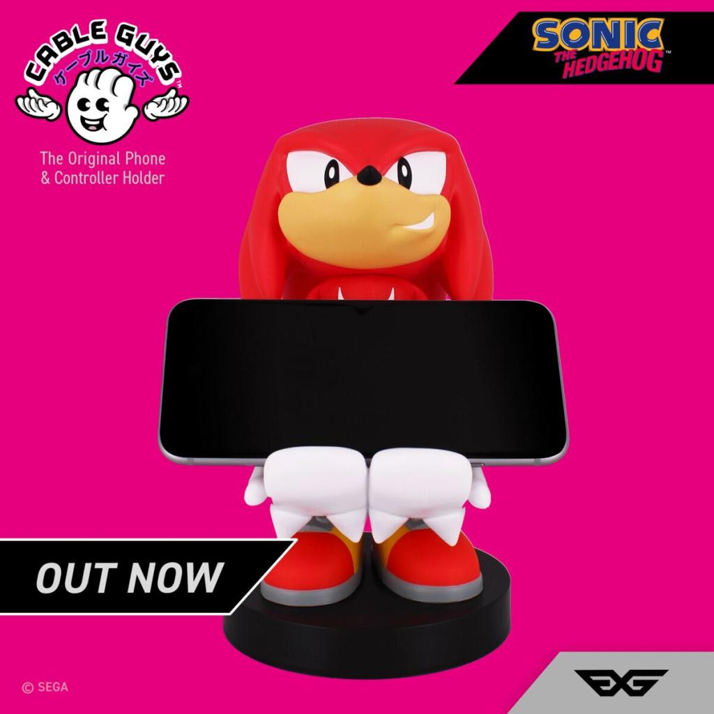 SONIC - Knuckles - Controller & Phone Support - 20cm : ShopForGeek.com: Figurita Sónico