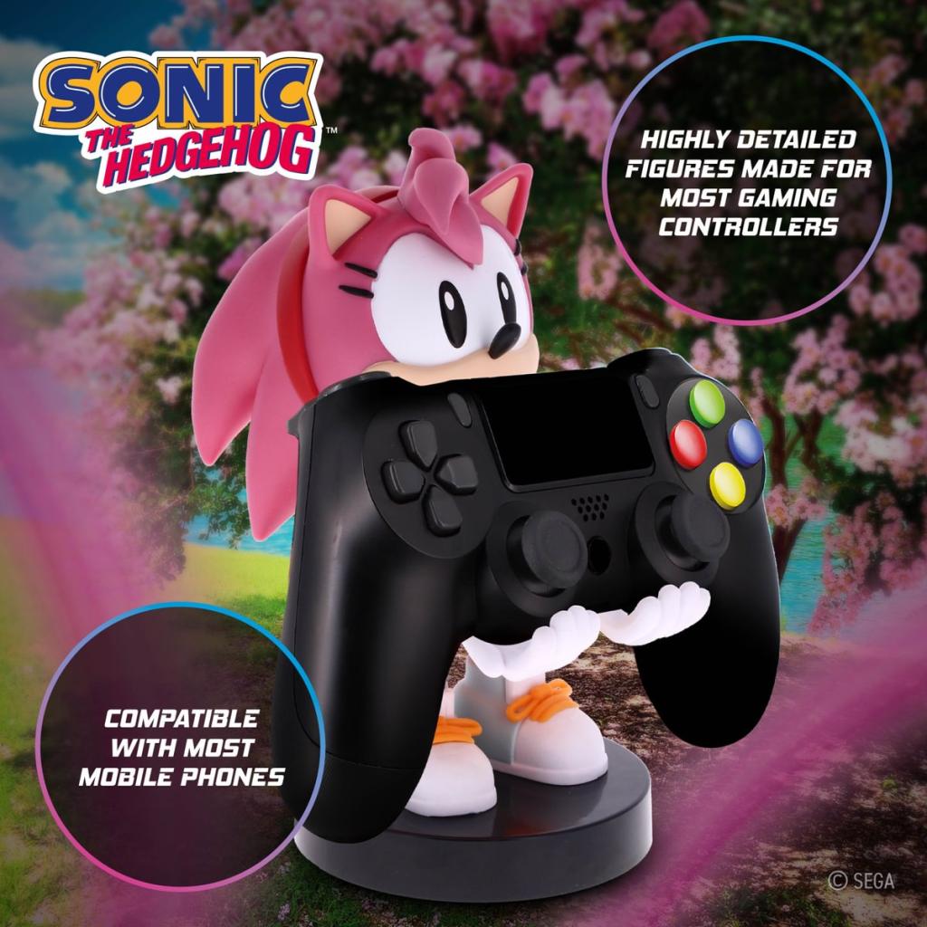 SONIC - Amy Rose - Controller & Phone Support - 20cm : ShopForGeek.com ...