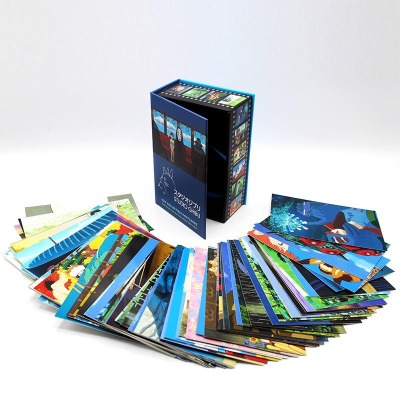 STUDIO GHIBLI - box of 100 collector's postcards : ShopForGeek.com ...