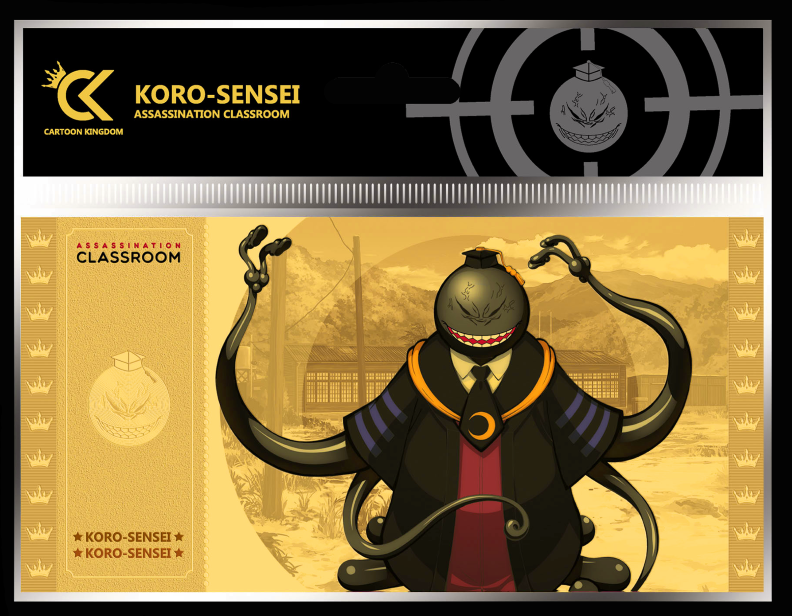 ASSASSINATION CLASSROOM - Koro-Sensei en Colère - Golden Ticket ...