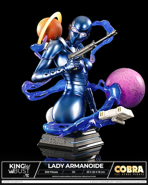 COBRA - Lady Armanoide - King Bust 1/4 23cm : ShopForGeek.com: Figurita ...