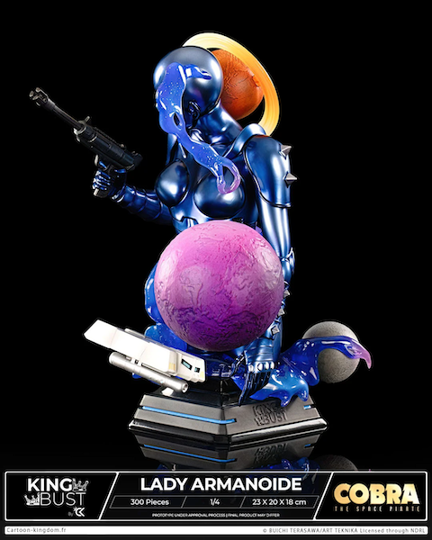 COBRA - Lady Armanoide - King Bust 1/4 23cm : ShopForGeek.com: Figurita ...