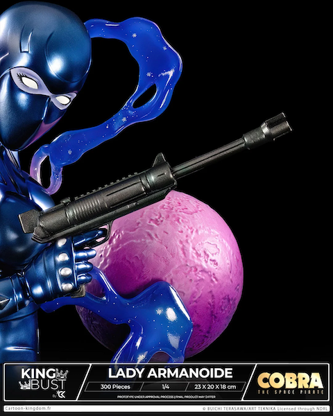 COBRA - Lady Armanoide - King Bust 1/4 23cm : ShopForGeek.com: Figurita ...