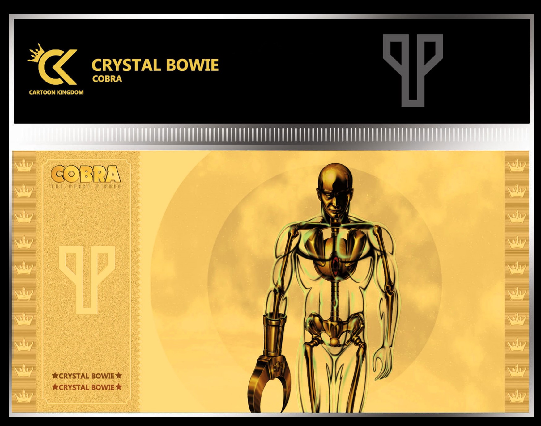 COBRA - Crystal Bowie - Golden Ticket : ShopForGeek.com: Collector's ...