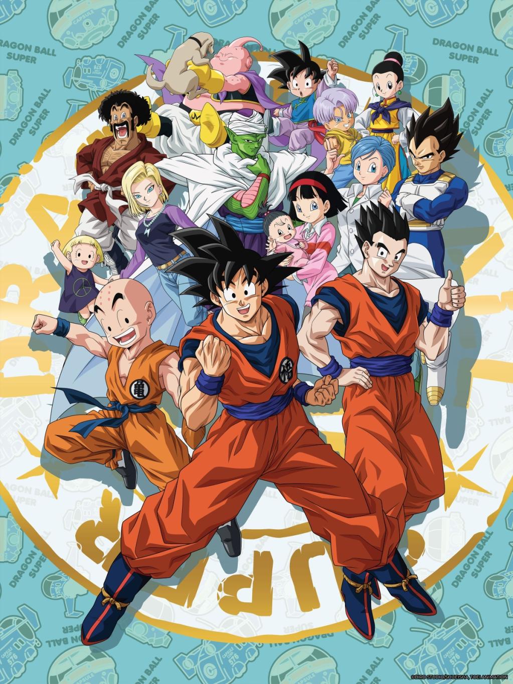 DRAGON BALL SUPER - Characters - Golden Poster 30x40cm : ShopForGeek ...