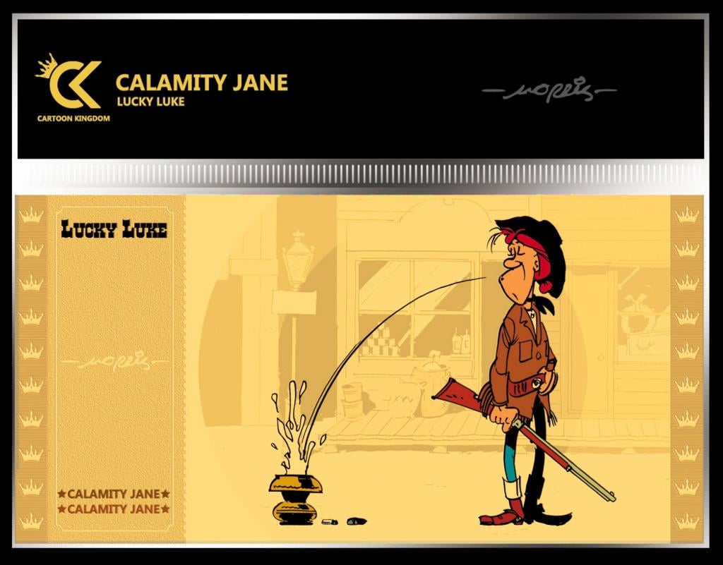 LUCKY LUKE - Calamity Jane - Golden Ticket : ShopForGeek.com: Collector ...