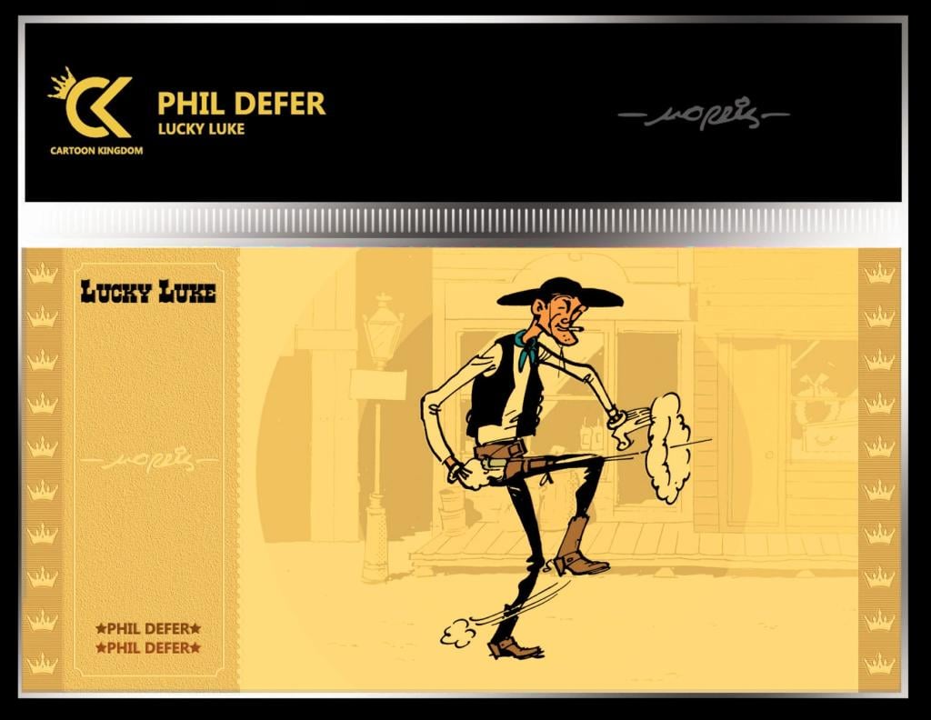 LUCKY LUKE - Phil Defer - Golden Ticket : ShopForGeek.com: Collector's ...