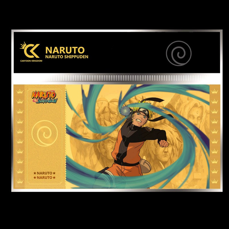 NARUTO SHIPPUDEN - Naruto - Golden Ticket : ShopForGeek.com: Object ...