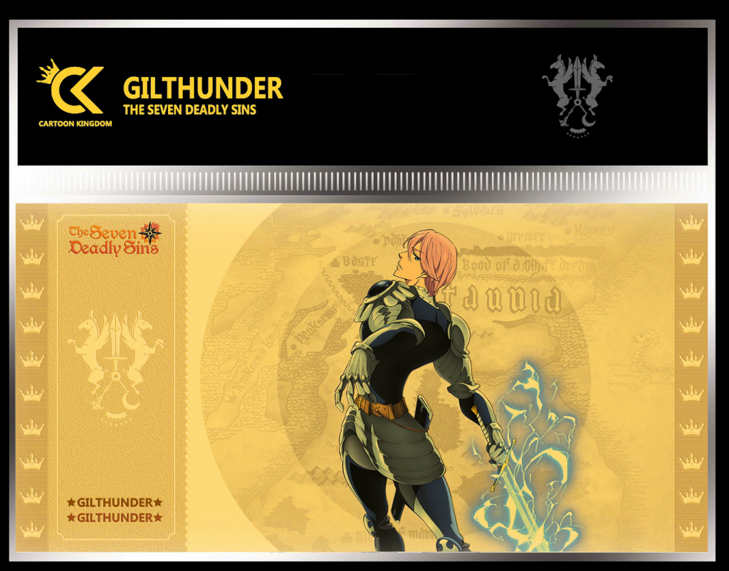 SEVEN DEADLY SINS - Gilthunder - Golden Ticket : ShopForGeek.com ...