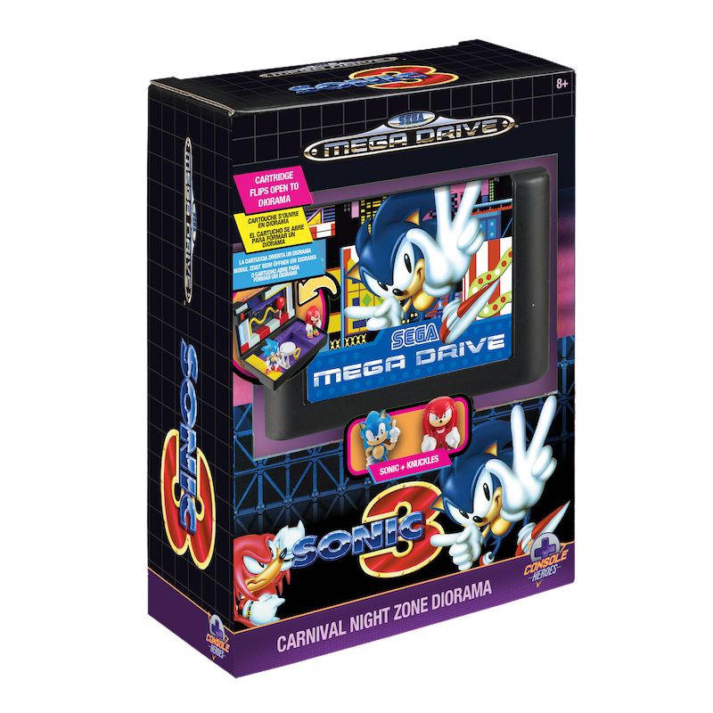 CONSOLE HEROES - Mega Drive Sonic 3 - Statuette 7cm : ShopForGeek.com ...