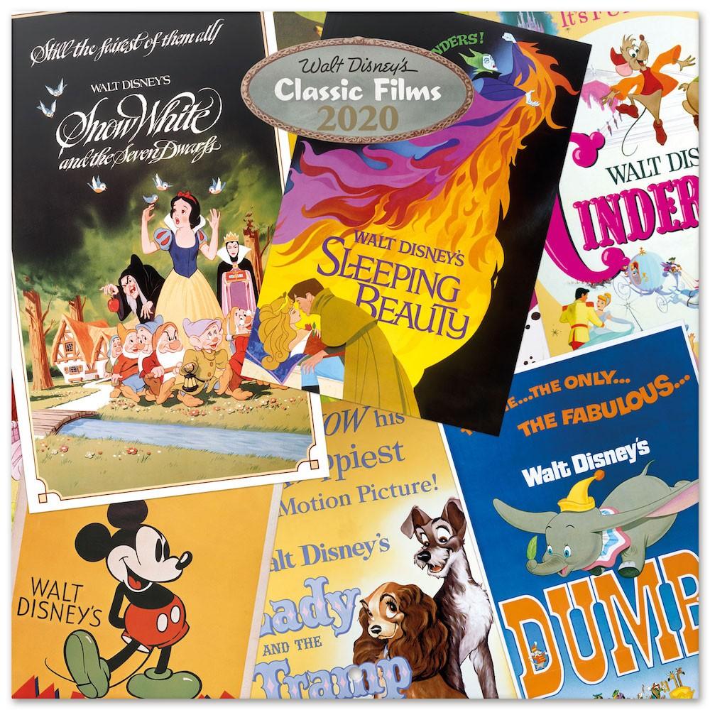 DISNEY Classic Films - Calendrier 2020 - 30x30 : ShopForGeek.com ...