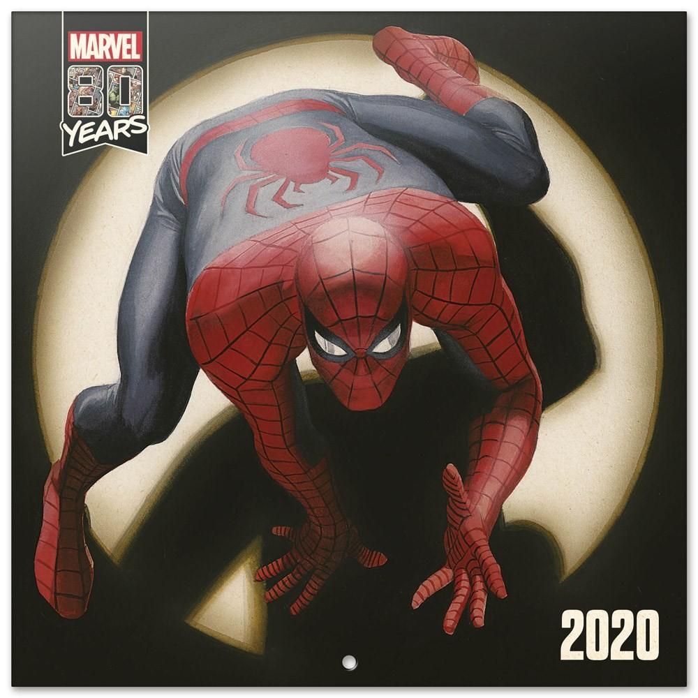 MARVEL COMICS 80 Years - Calendrier 2020 - 30x30 : ShopForGeek.com ...