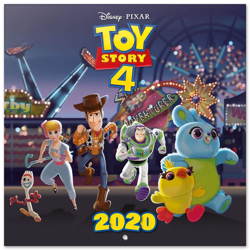 TOY STORY 4 - Calendrier 2020 - 30x30 : ShopForGeek.com: Calendar DISNEY
