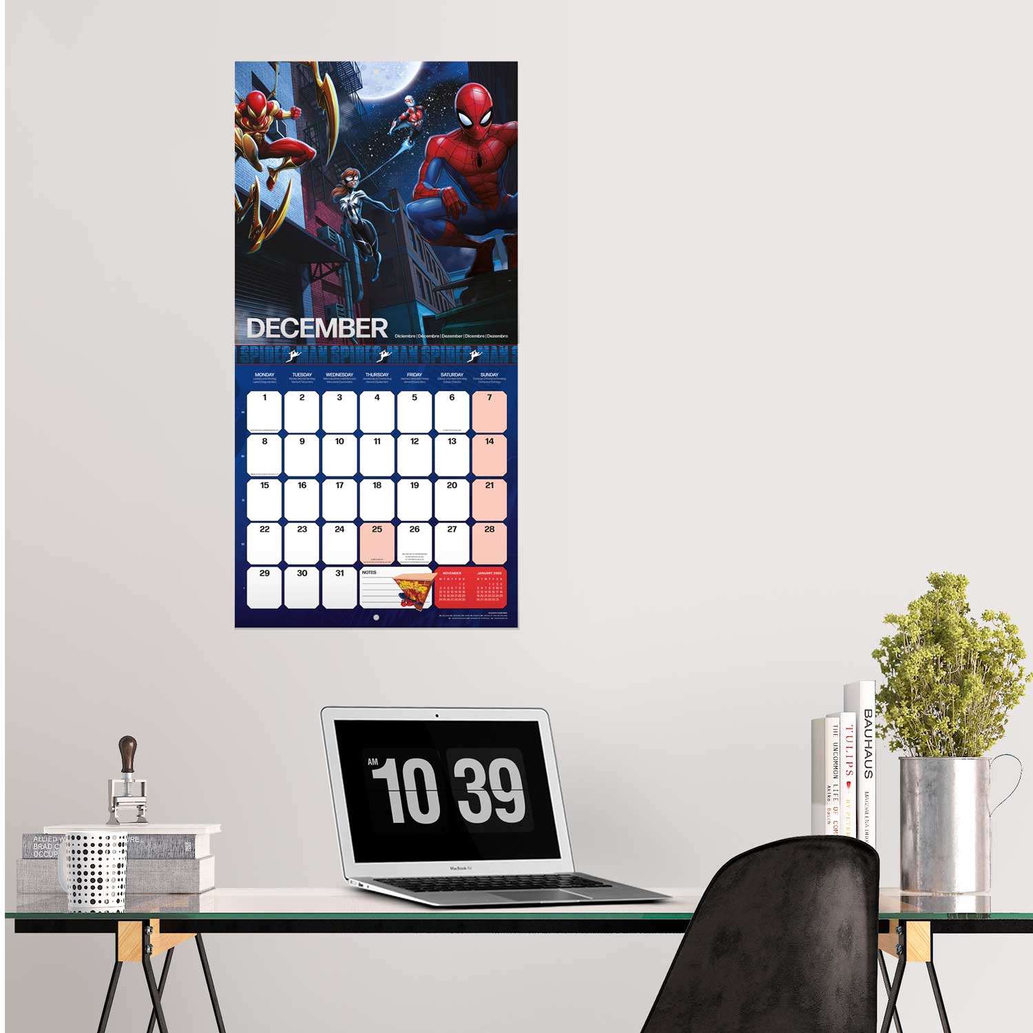 BEMS | SPIDER-MAN - Wall Calendar 2025