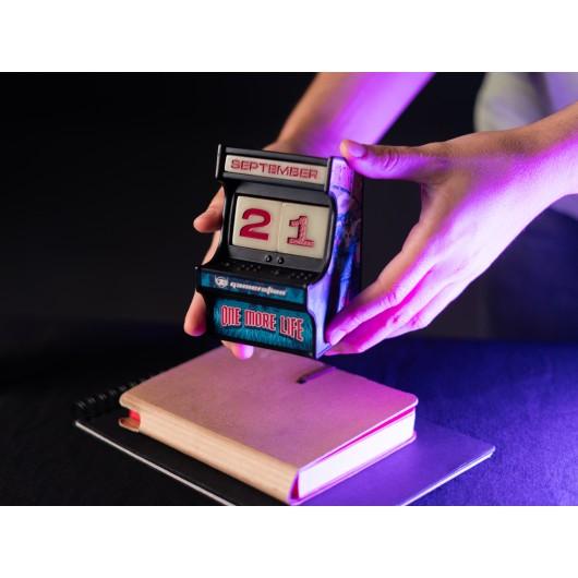 GAMERATION - Arcade - Resin 3D Perpetual Calendar (Glow) : ShopForGeek ...