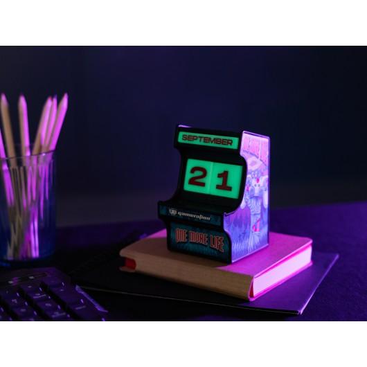 GAMERATION - Arcade - Resin 3D Perpetual Calendar (Glow) : ShopForGeek ...