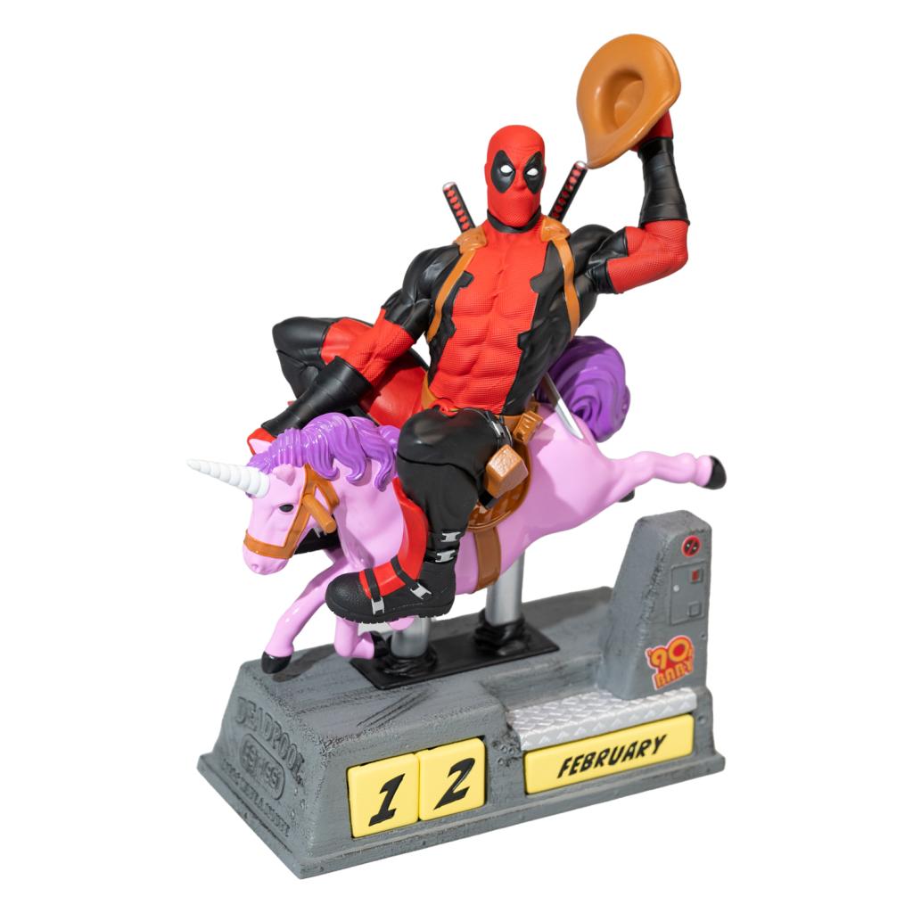 DEADPOOL - Unicorn - Resin 3D Perpetual Calendar : ShopForGeek.com ...