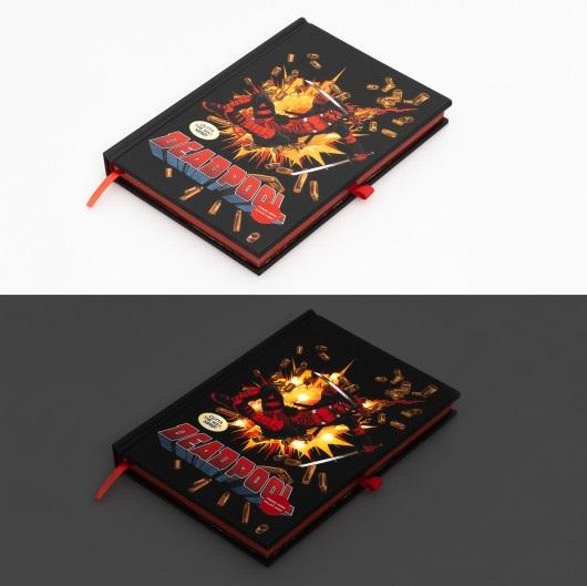 DEADPOOL - Light-Up Premium Notebook - Size A5 : ShopForGeek.com ...
