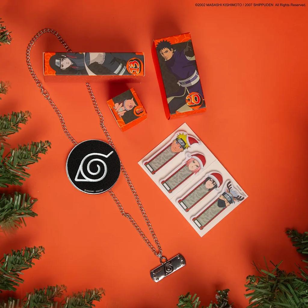 NARUTO - Deluxe Advent Calendar 2025 : ShopForGeek.com: Kalender Naruto