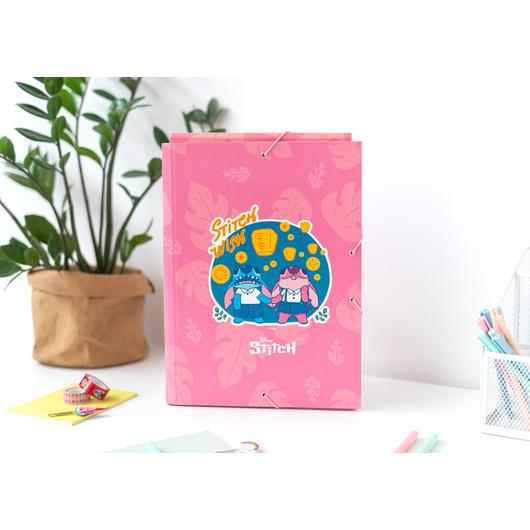 STITCH & ANGEL - A4 Premium Binder with Flaps & Elastic Band ...