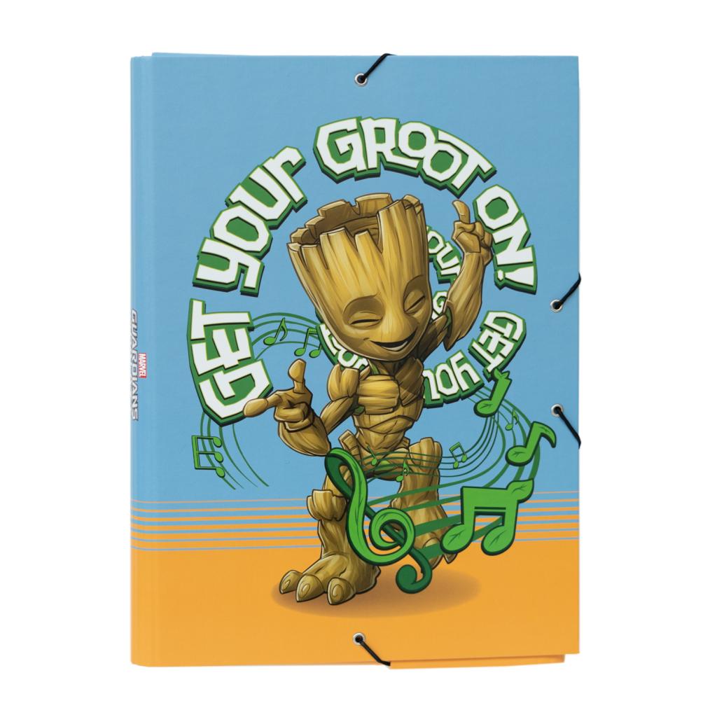 GROOT - A4 Premium Binder with Flaps & Elastic Band : ShopForGeek.com ...