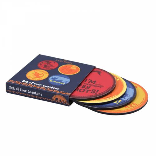 BEMS | DISNEY - Set of 4 coasters - The Lion King