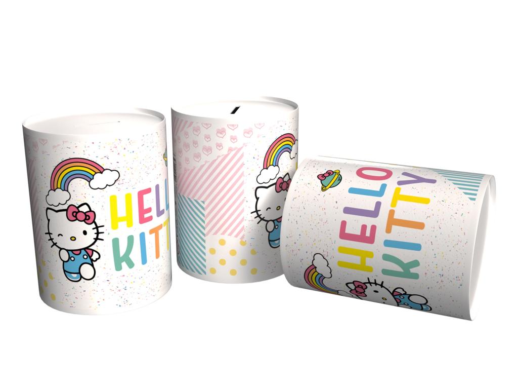 HELLO KITTY - Rainbow - Metal Coin Bank - 12 cm : ShopForGeek.com ...