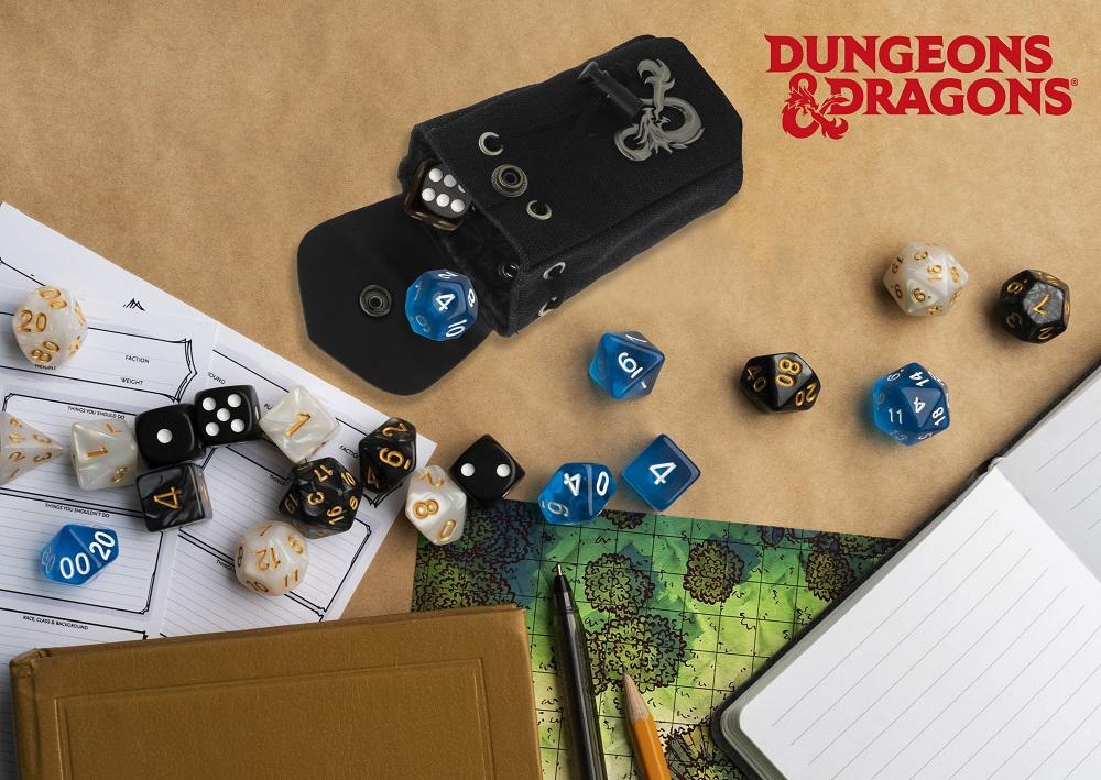 DUNGEONS & DRAGONS - Premium Dices Pouch '12x5x8cm' : ShopForGeek.com ...