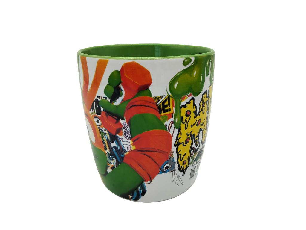 TMNT - Michelangelo - Inner Colored Mug - 330ml : ShopForGeek.com: Mug ...
