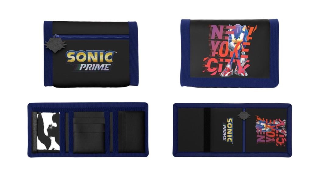 SONIC - Gift Box - Set of Wallet + Rubber Keyring - 2 Stk ...
