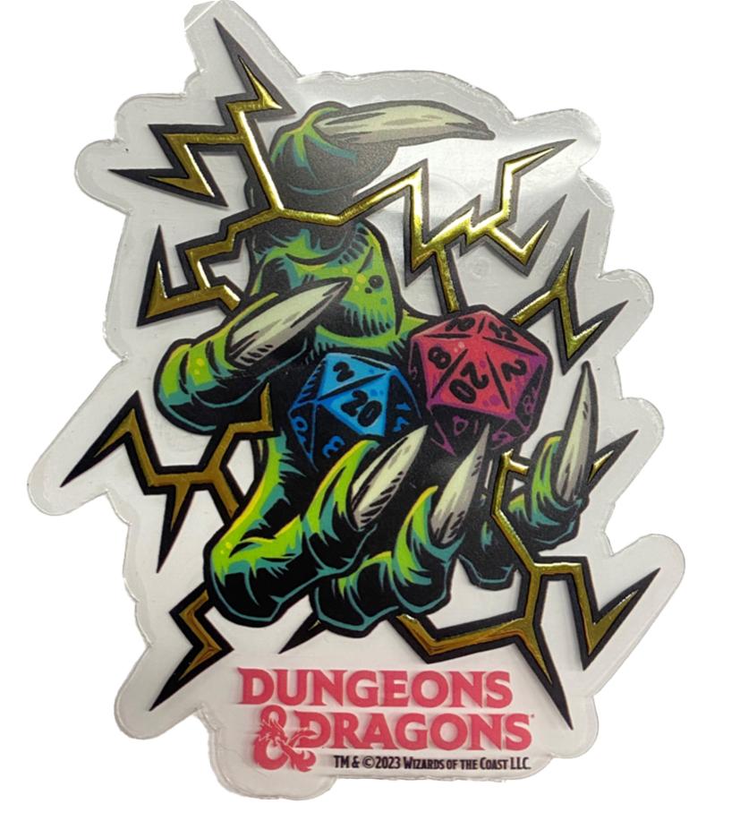 DUNGEONS & DRAGONS - 4 Stickers Pack - 9x9cm : ShopForGeek.com ...