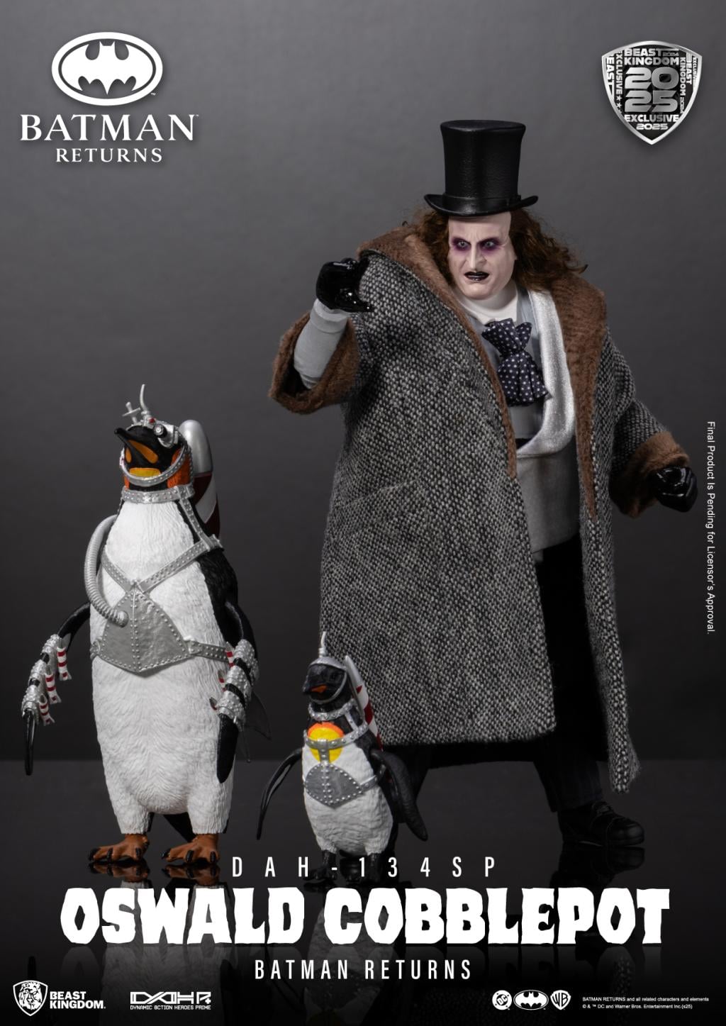 BATMAN RETURNS - The Penguin - Dynamic Action Heroes 20.5cm : ShopForGeek.com: Figurine Beast ...