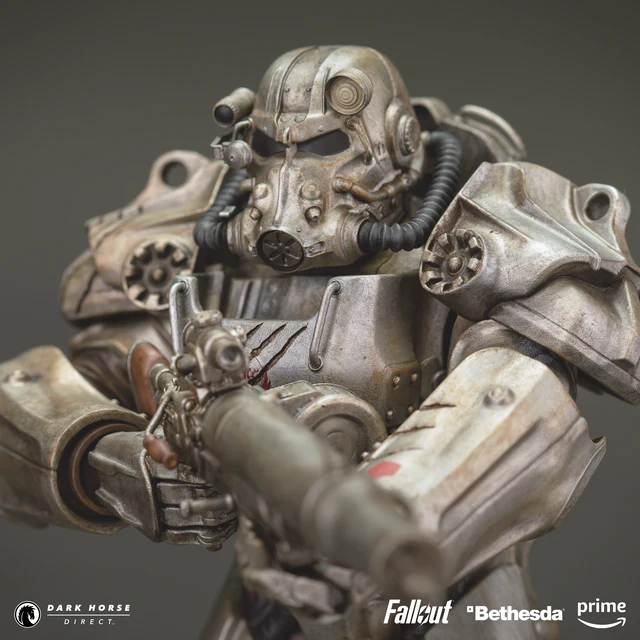 FALLOUT - Maximus - Statuette 25cm : ShopForGeek.com: Figurine Dark ...