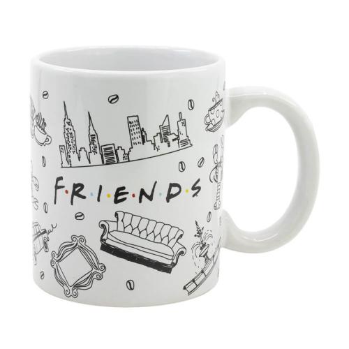 FRIENDS - Characters - 6 Coffee Mugs Set : ShopForGeek.com: Mug Friends
