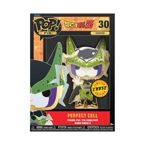 DRAGON BALL Z - Pop Large Enamel Pin N° 30 - Perfect Cell - Chase ...