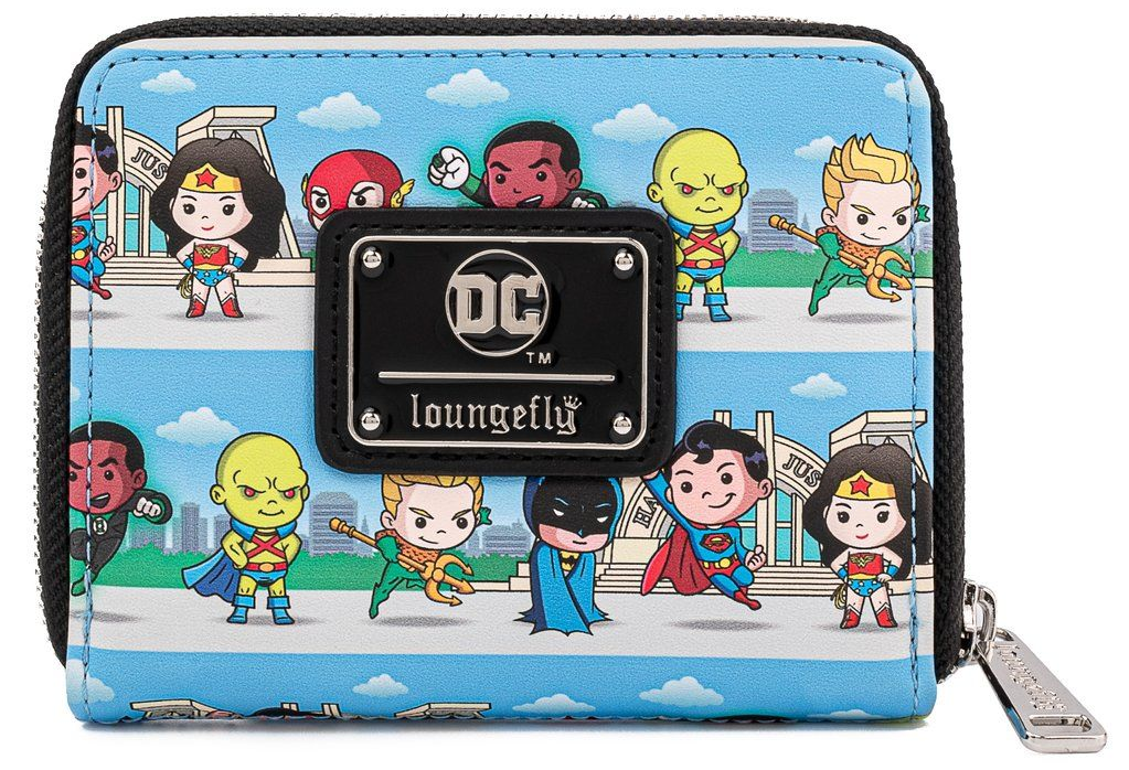 DC COMICS - Chibi Superheroes - Wallet LoungeFly '13x10' : ShopForGeek ...