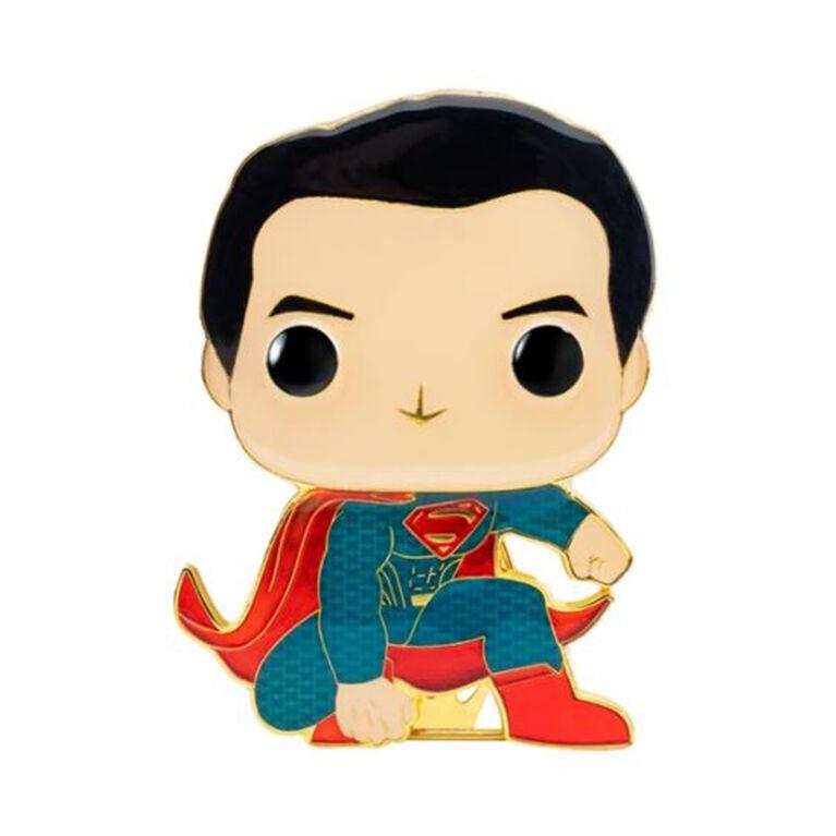 DC COMICS - Pop Large Enamel Pin N° 06 - Superman : ShopForGeek.com ...
