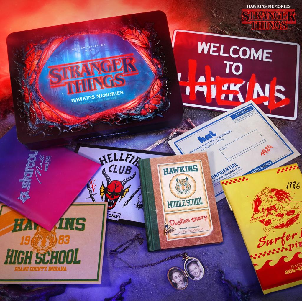 STRANGER THINGS - Hawkings Memories Box - Vecna's Curse Edition UK ...