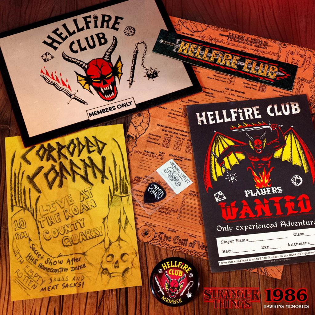 STRANGER THINGS - Hawkings Memories Box - Vecna's Curse Edition UK ...