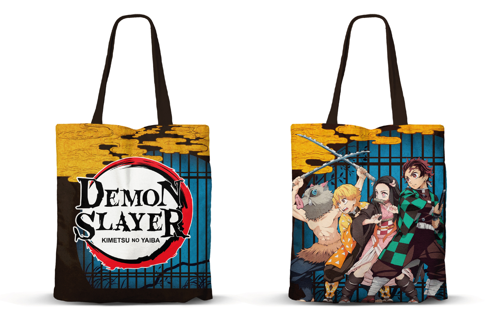 DEMON SLAYER - Team - Premium Tote Bag '40x33x1cm' : ShopForGeek.com ...