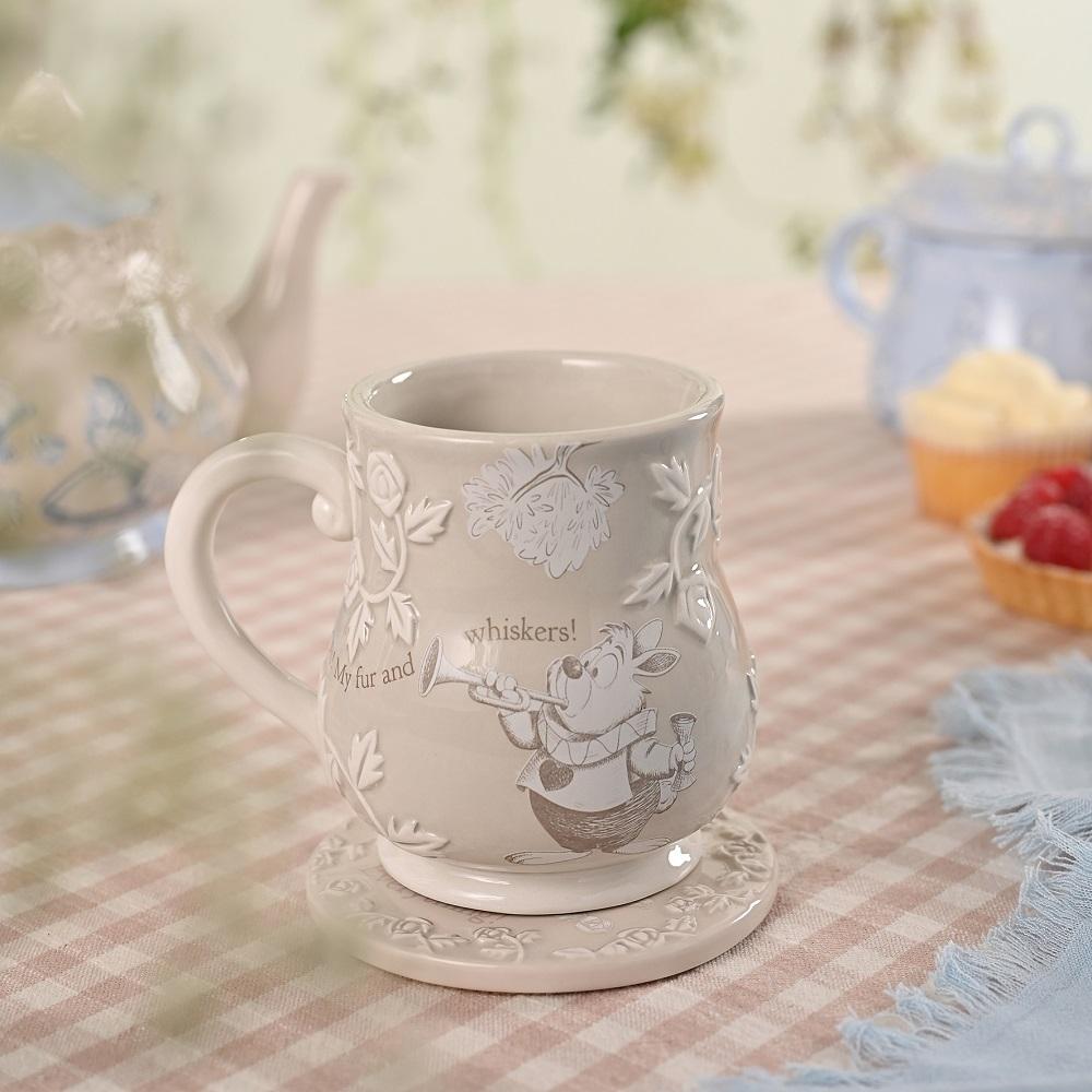 ALICE IN WONDERLAND - White Rabbit - Embossed Mug : ShopForGeek.com ...