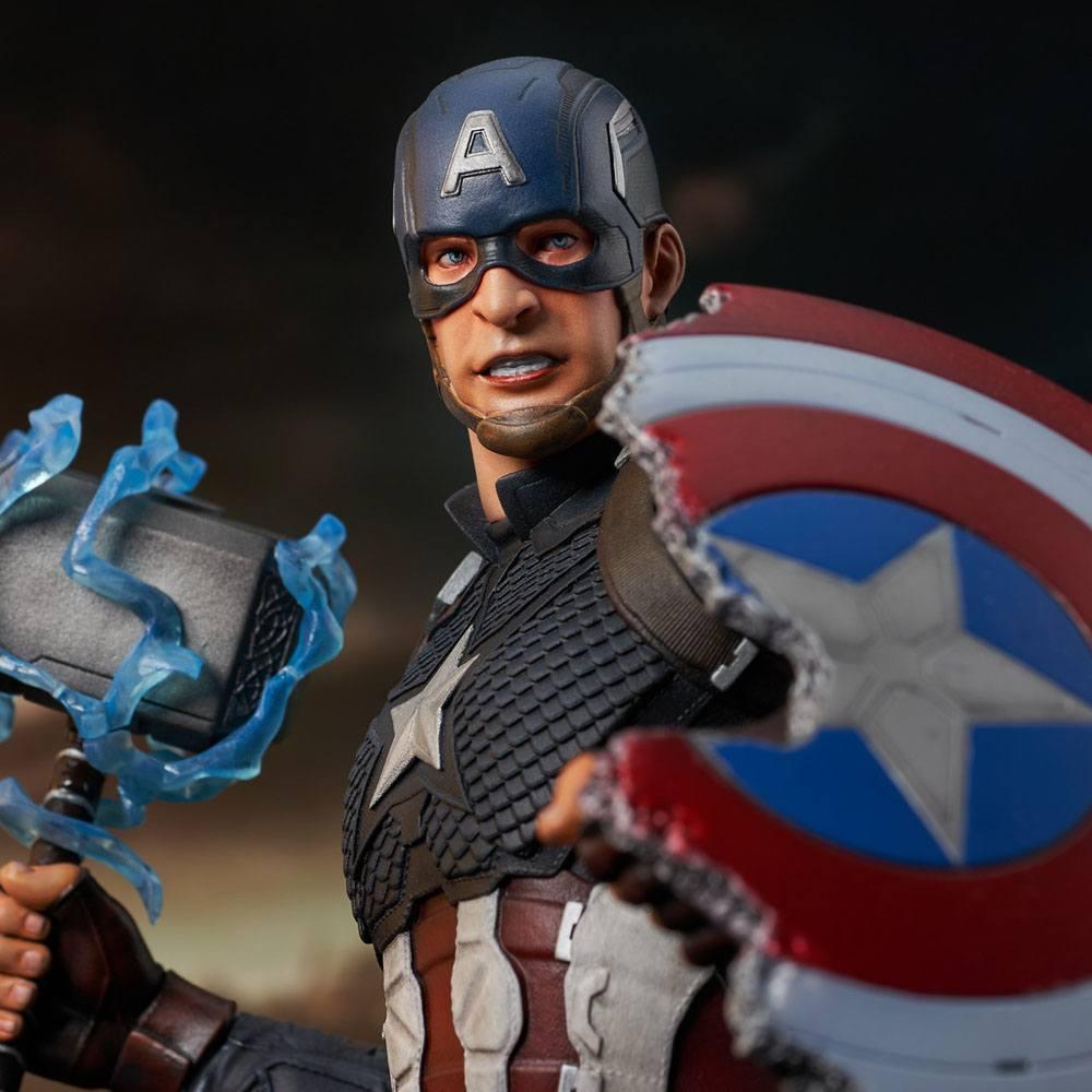 AVENGERS ENDGAME - Captain America - Bust 15cm : ShopForGeek.com ...