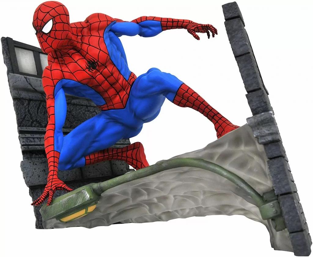 MARVEL - Comic Gallery Statue Spider-Man Webbing - 18cm *REPROD ...