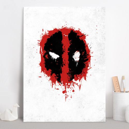 DEADPOOL MERC - Magnetic Metal Poster 45x32 - Spray Tag : ShopForGeek ...