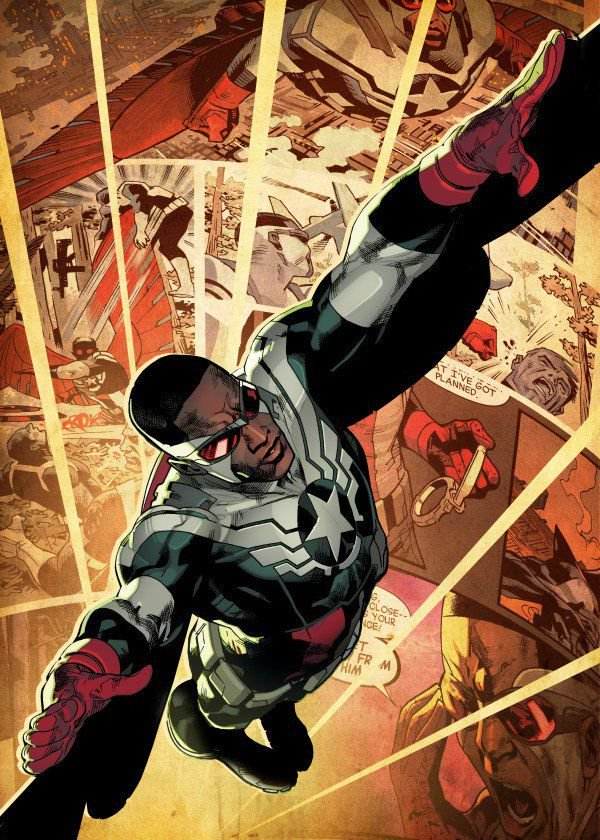 MARVEL ALL NEW - Magnetic Metal Poster 15x10 - Captain America (S ...