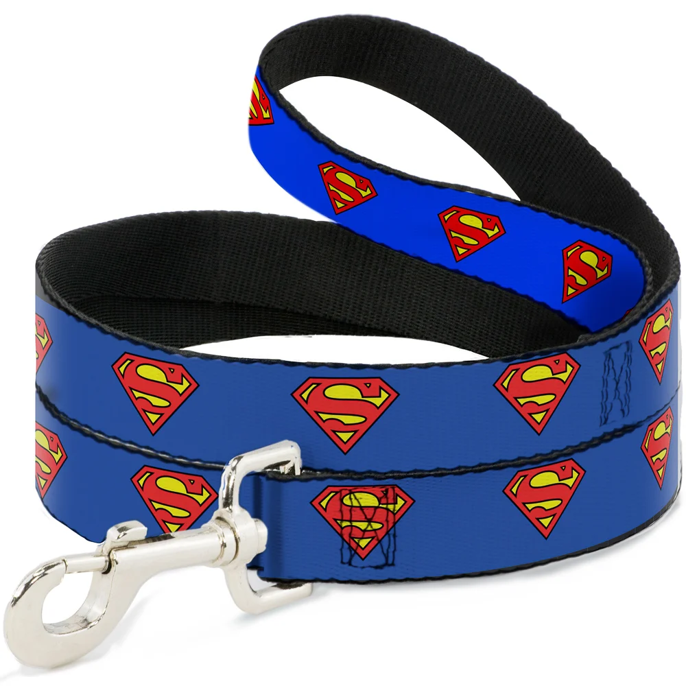 SUPERMAN - Dog Leash 1,8 M - 2,5 Cm - Blue/Logo : ShopForGeek.com ...