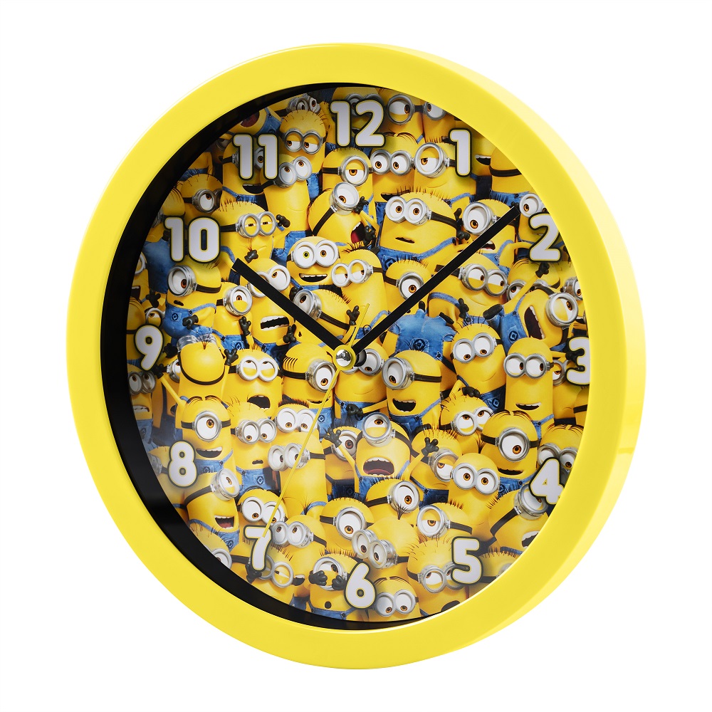 MINIONS - Wall Clock : ShopForGeek.com: Clock Peershardy Despicables