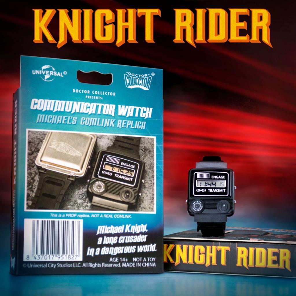 KNIGHT RIDER - Communicator Watch Comlink - Replica : ShopForGeek.com ...